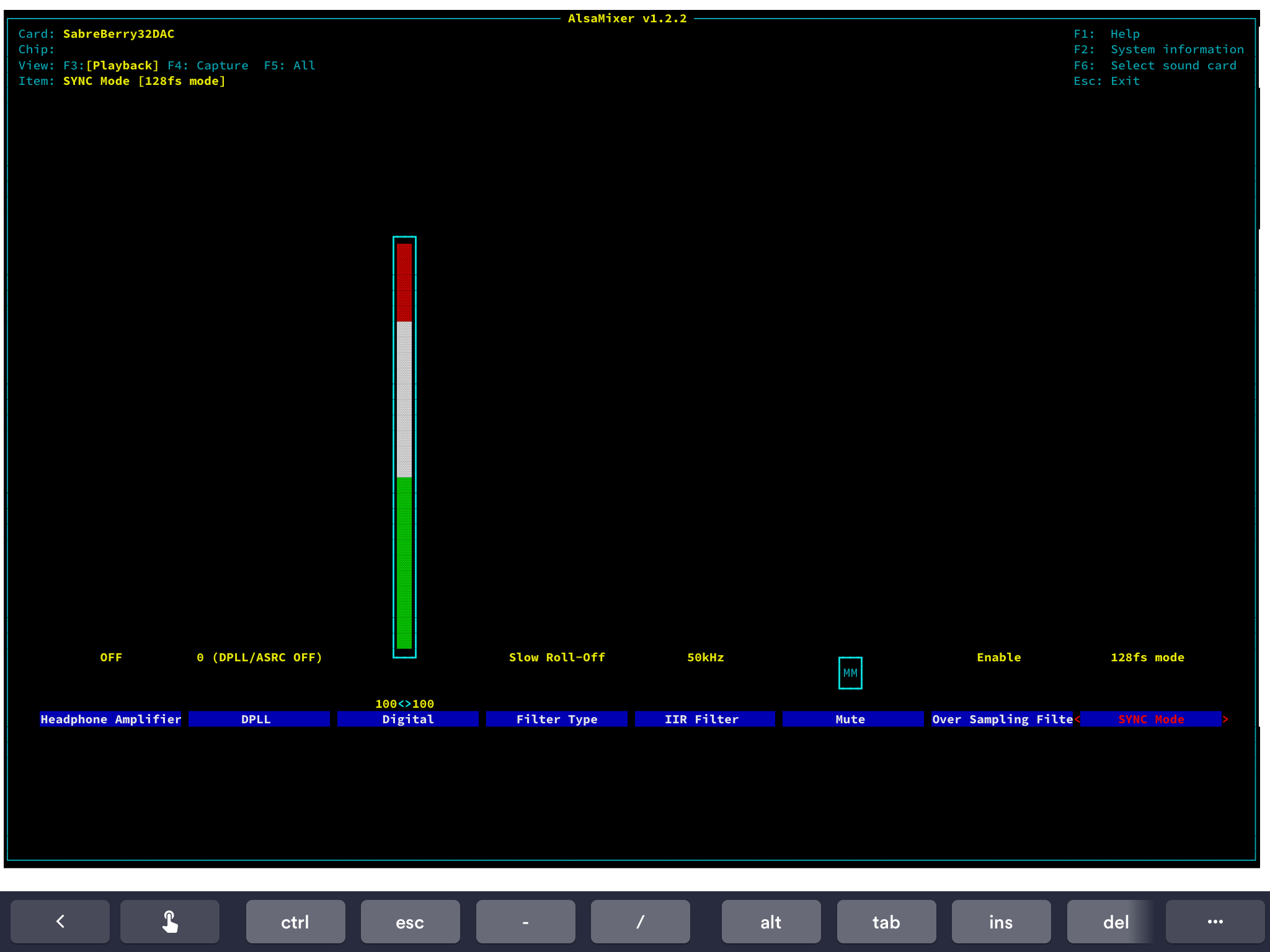 Sabreberry32 SYNC mode | symphonic-mpd